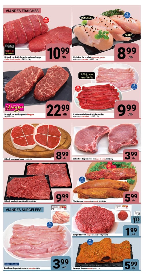 Circulaire Pasquier Spéciaux, Promotions et Rabais de cette Semaine