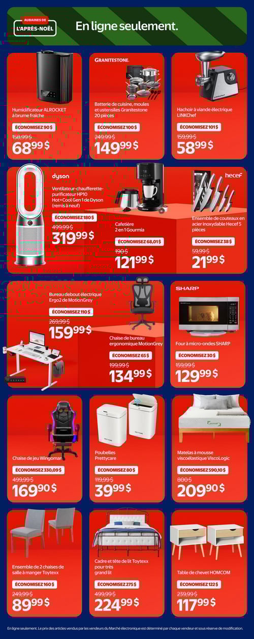 Boxing Day Walmart - Vente d'Après-Noël