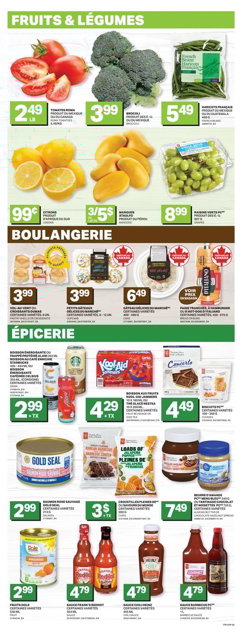 Circulaire L'InterMarché de cette semaine