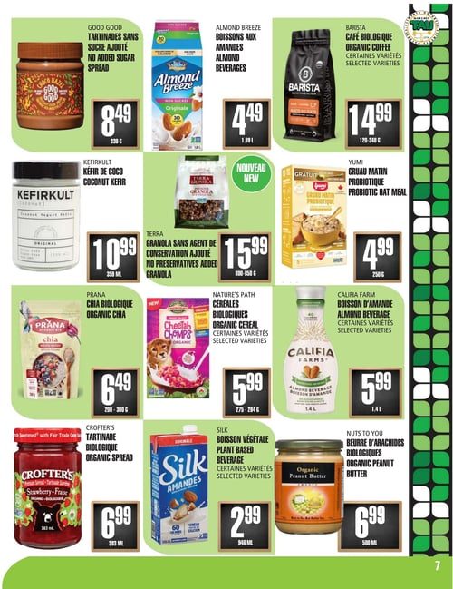 Circulaire Marché TAU - spéciaux, promotions, conseils en vigueur
