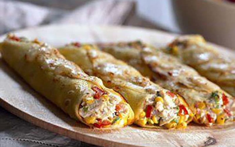 Crêpes au Poulet