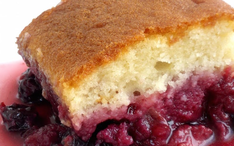 Recette: Gâteau Jeannette Renversé Petits Fruits et Rhubarbe ...