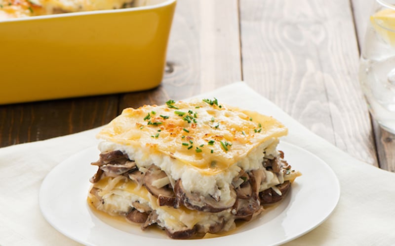 Lasagne Catelli Sans Gluten aux Champignons Crémeux