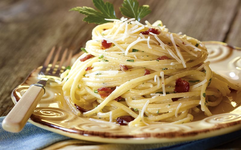 Recette: Pâtes Carbonara de Tre Stelle® | Circulaire en ligne