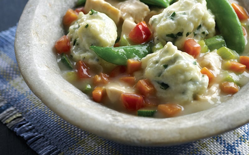 Ragoût de Poulet et Boulettes de Pâte (dumplings) Ricotta Tre Stelle®