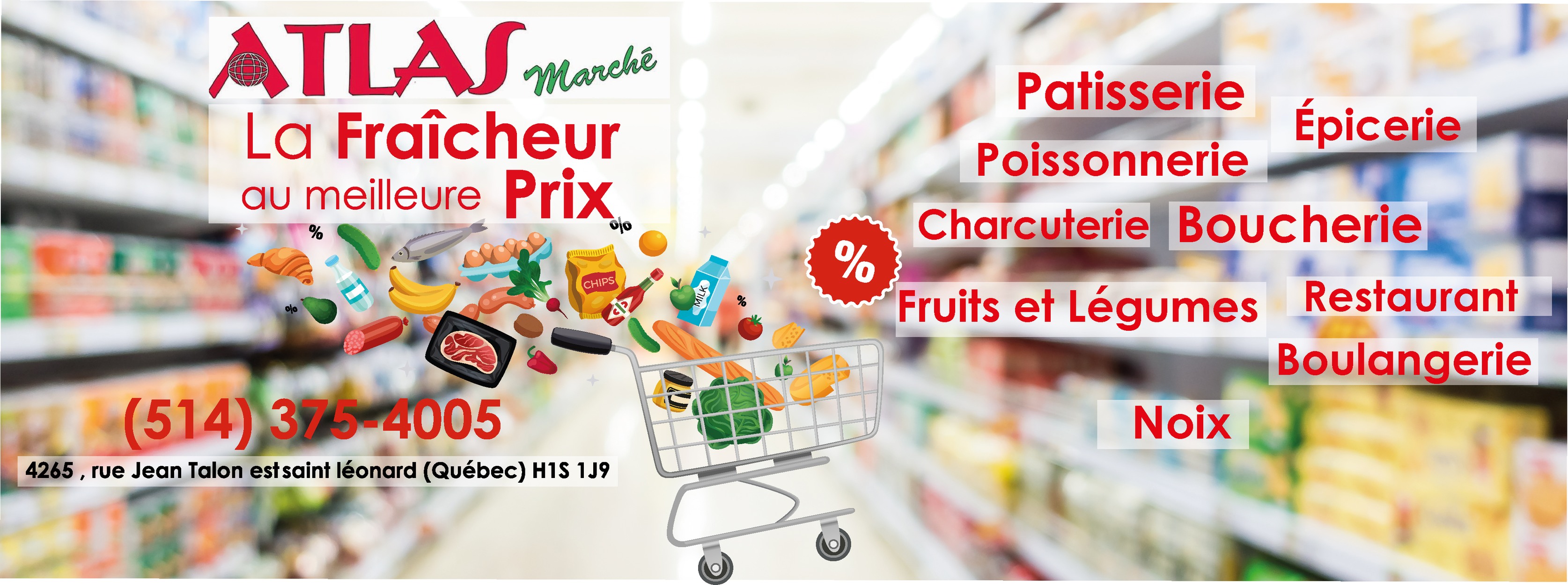 Marché Atlas - Épicerie Moyen-Orientale