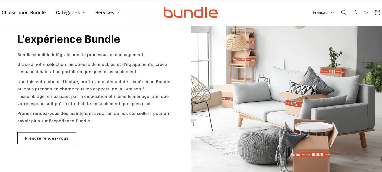 Bundle Mobilier de Qualité à Prix Abordables