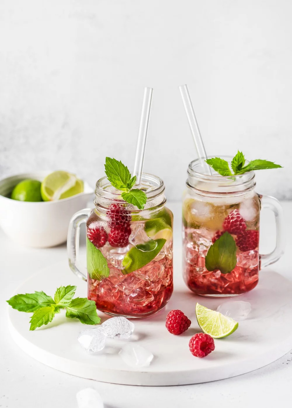 Mocktail : Virgin Mojito à la Framboise