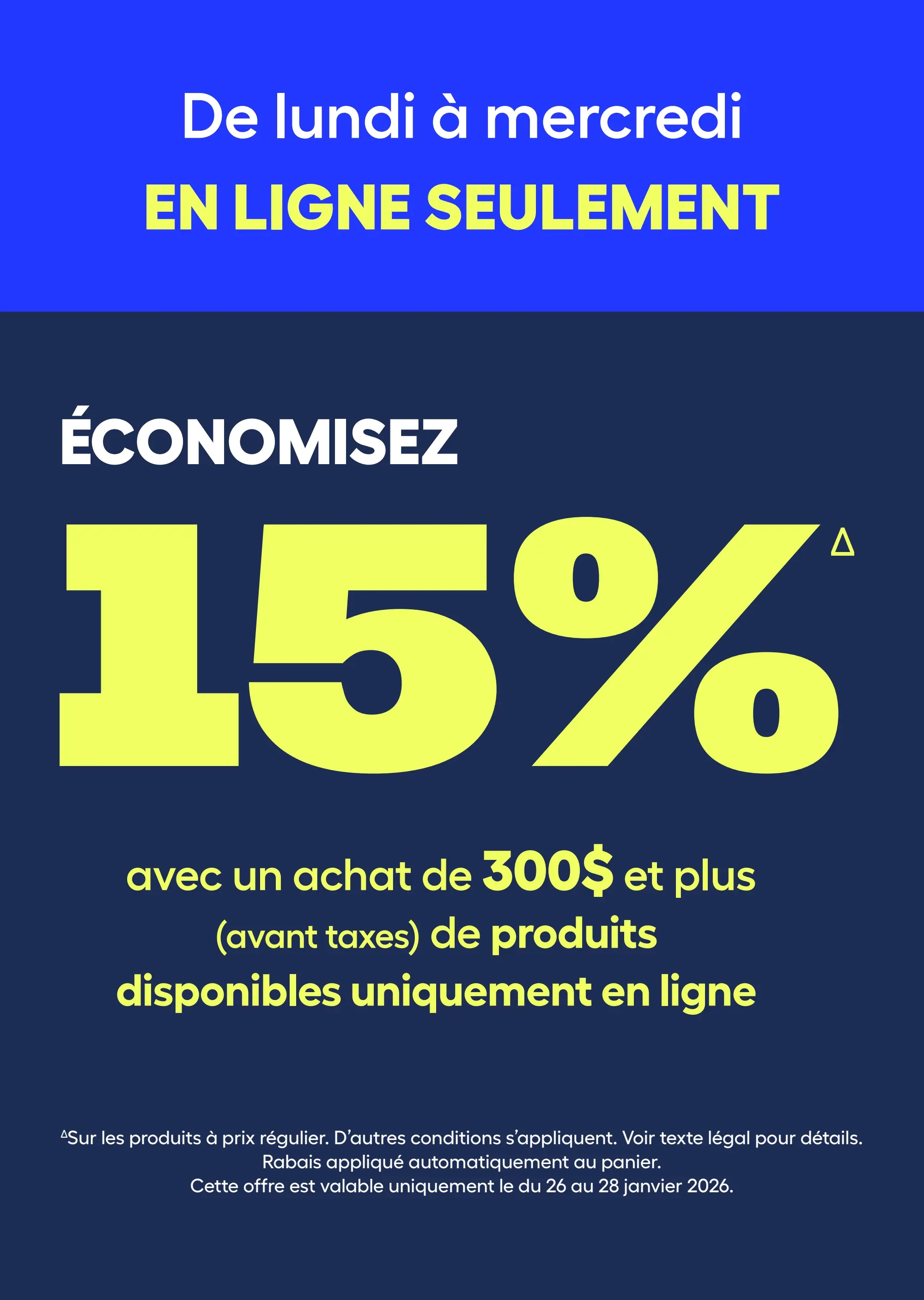 Circulaire Rona - Vente éclair en ligne