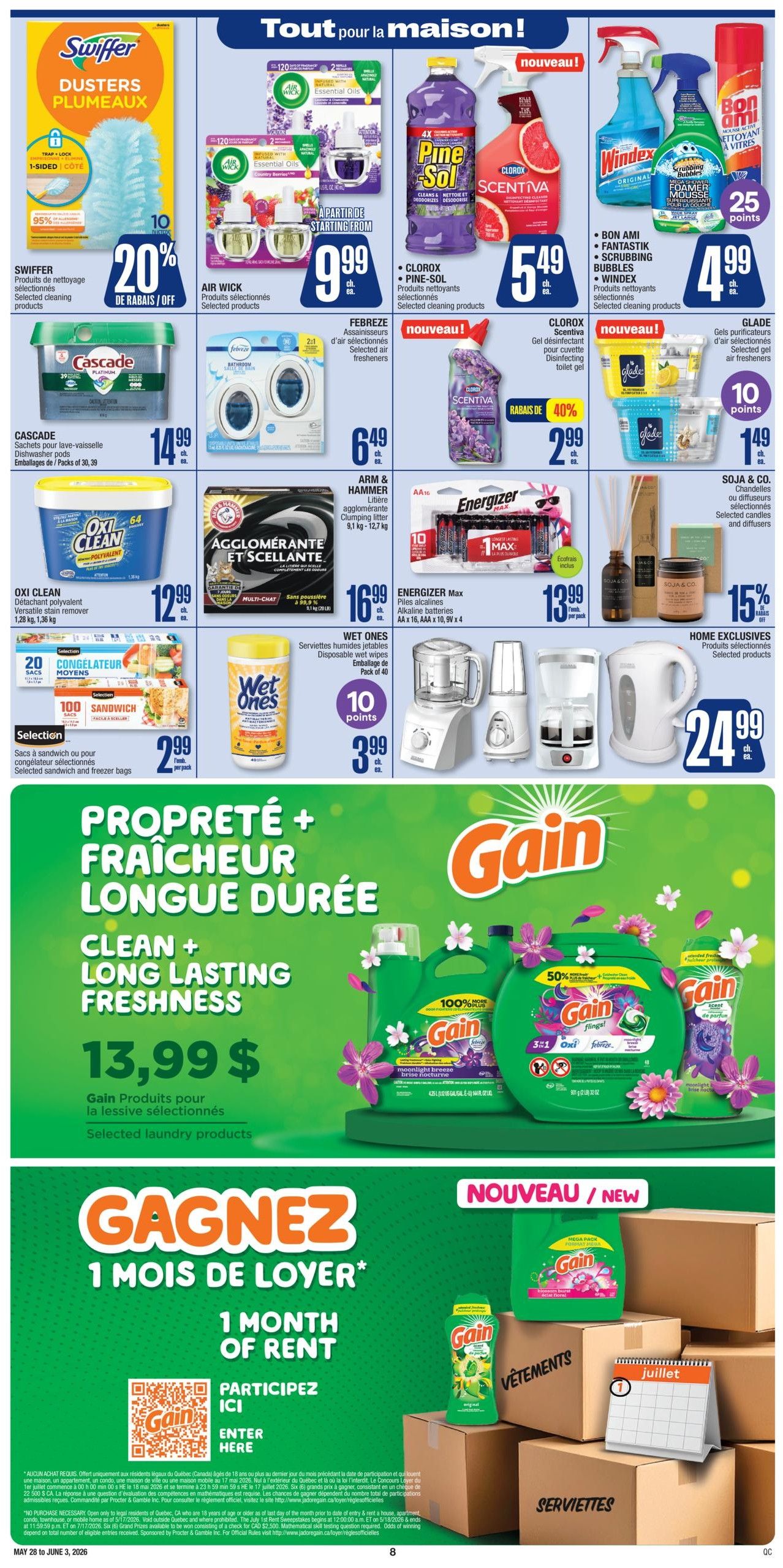 Circulaire Jean Coutu Spéciaux Promotions Rabais Semaine