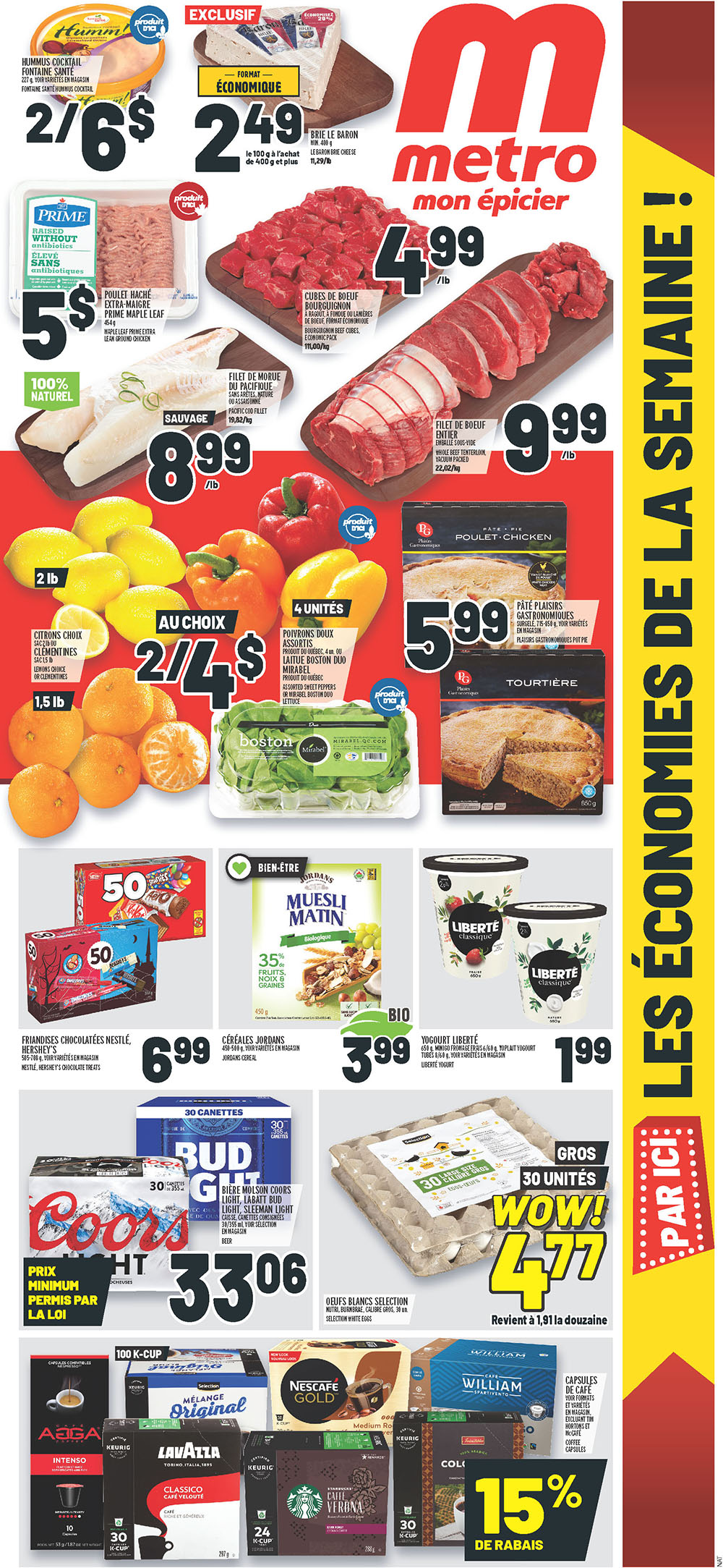 Promotions et rabais Metro - Circulaire en ligne