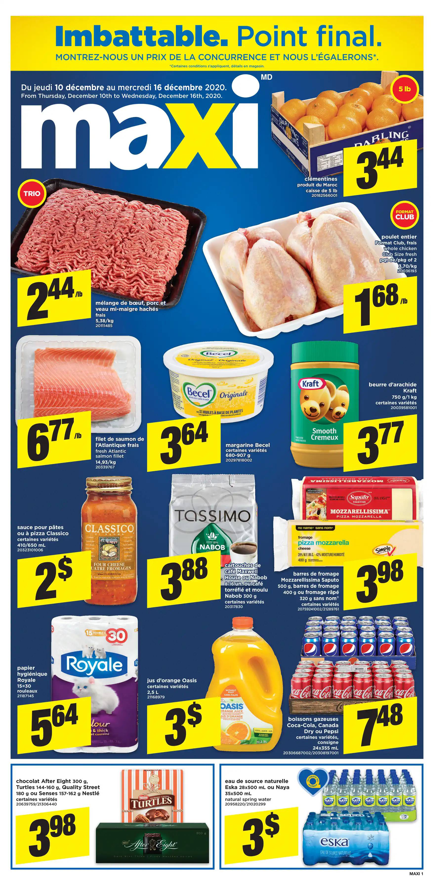 Promotions et rabais Maxi - Circulaire en ligne