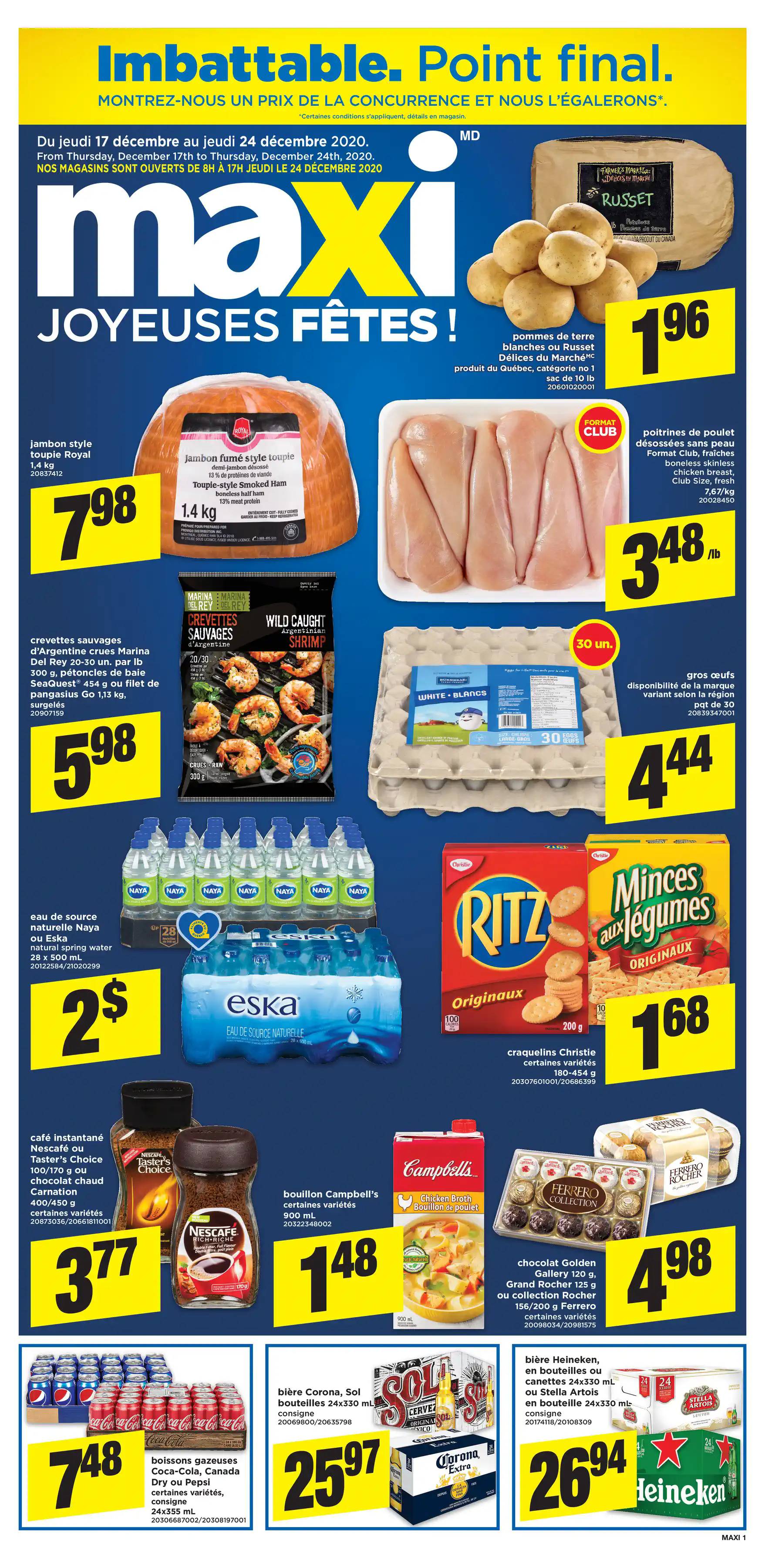 Promotions et rabais Maxi - Circulaire en ligne