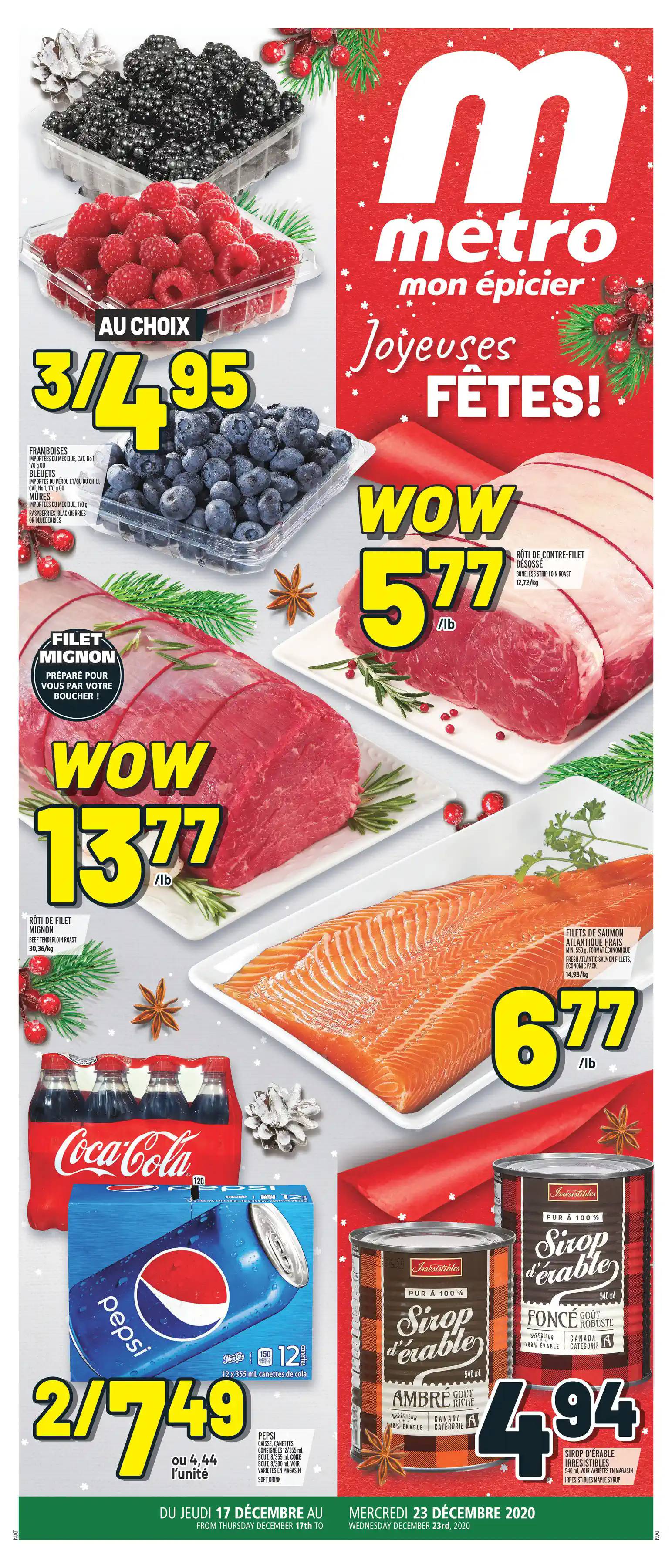 Promotions et rabais Metro - Circulaire en ligne