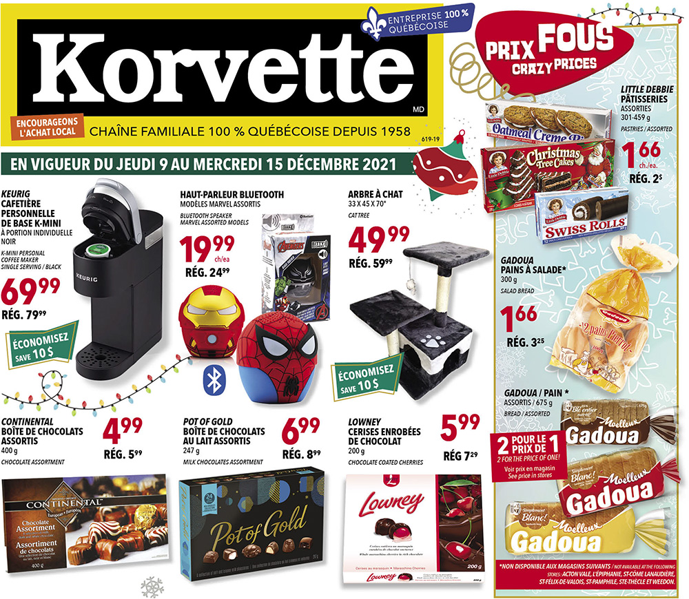 Circulaire Korvette | Circulaire en ligne