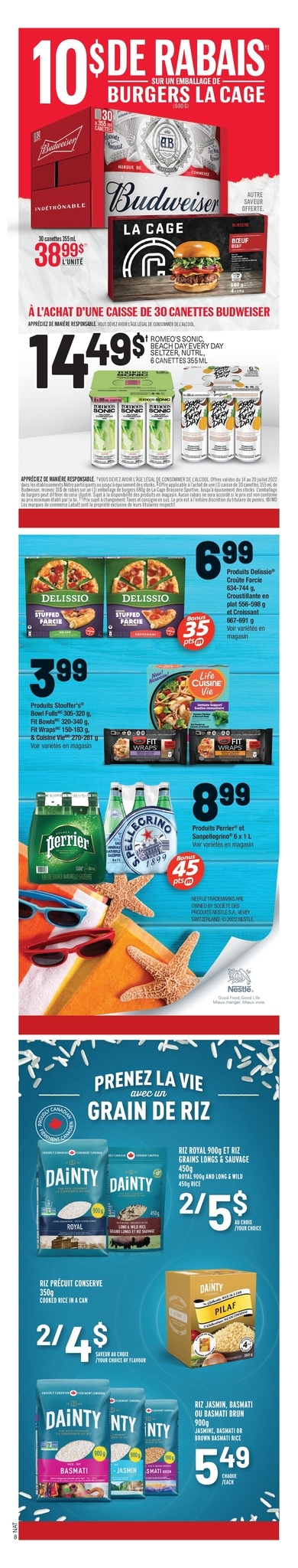 Circulaire METRO Spéciaux, Promotions et Rabais de cette Semaine ...