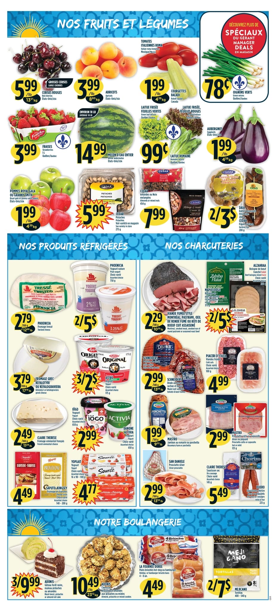 Circulaire de la Semaine Marché Adonis | Circulaire en ligne