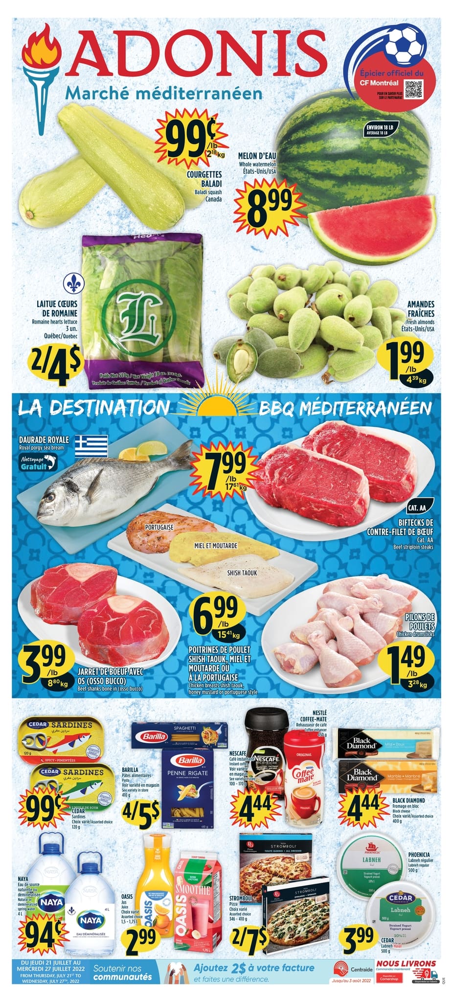 Circulaire de la Semaine Marché Adonis | Circulaire en ligne