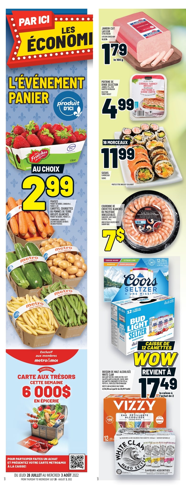 Circulaire METRO de la semaine prochaine | Circulaire en ligne