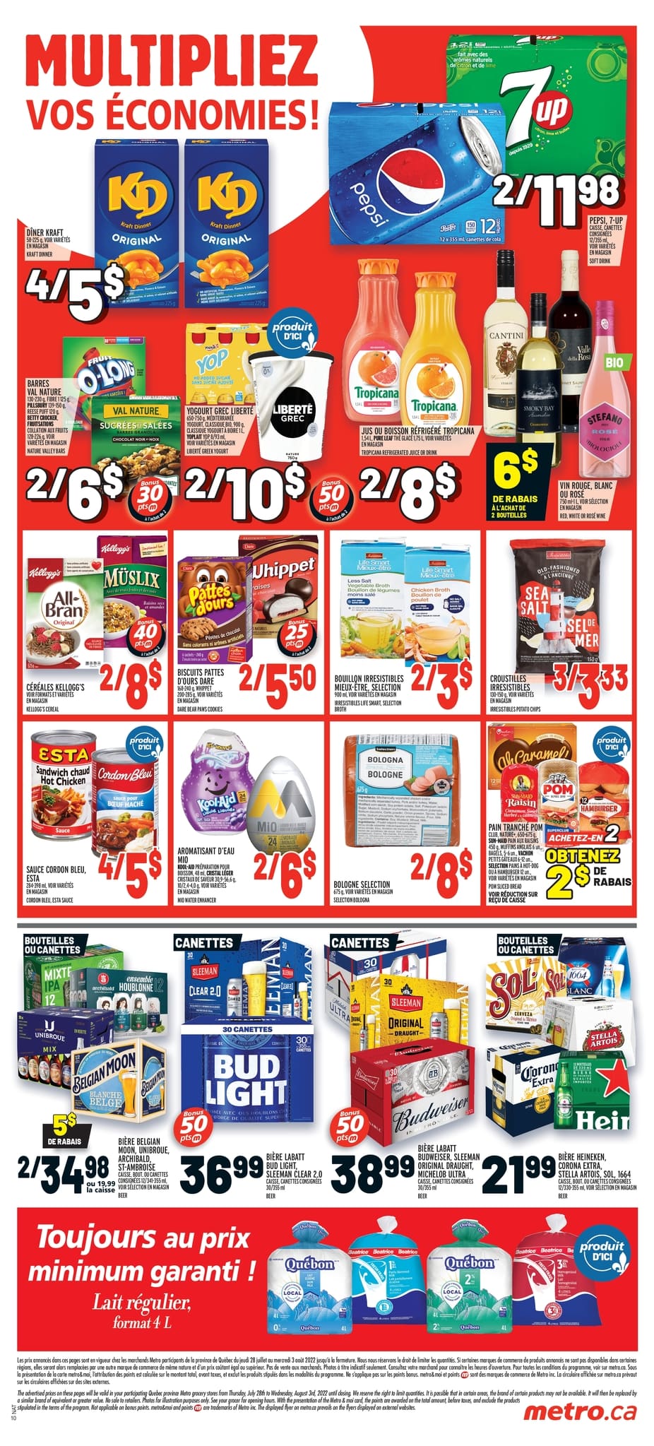 Circulaire METRO de la semaine prochaine | Circulaire en ligne