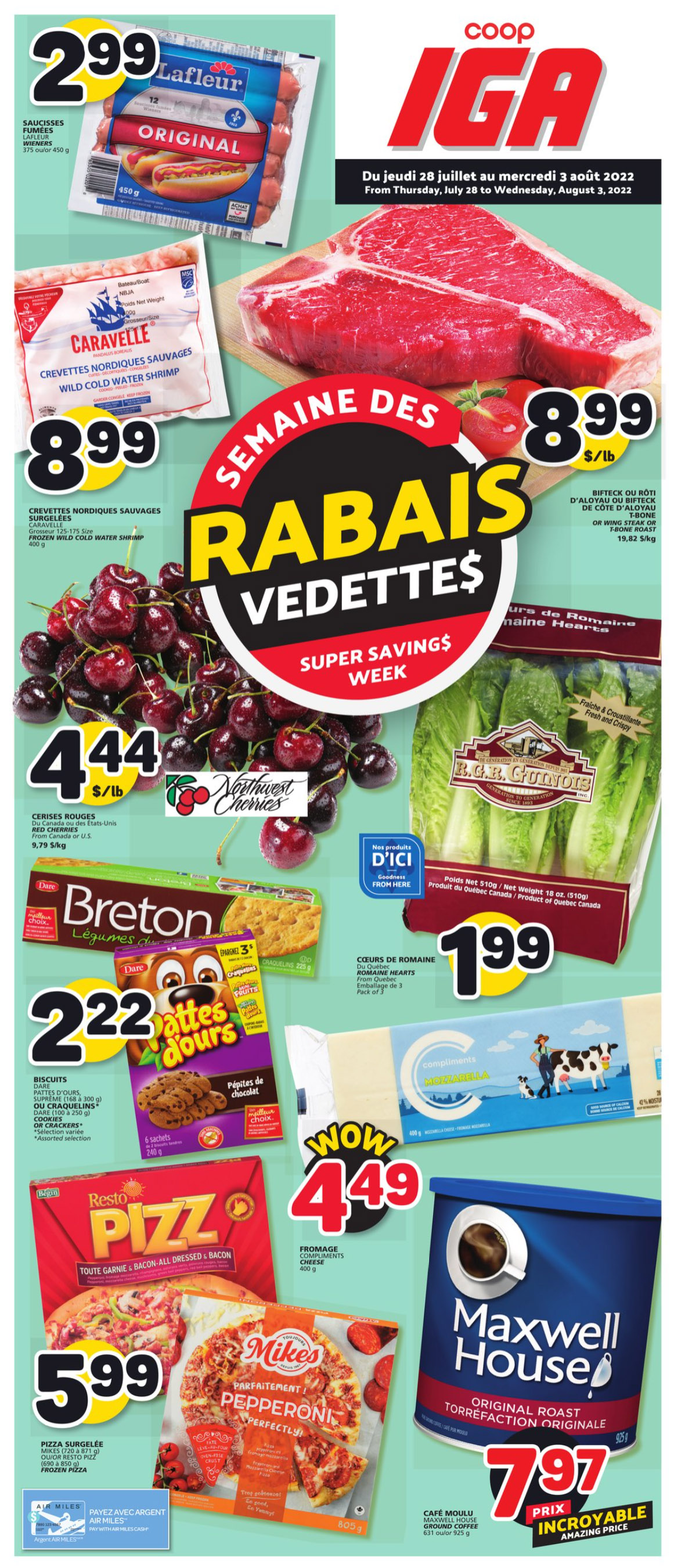 Circulaire IGA Coop Îles de la Madeleine de la semaine prochaine ...