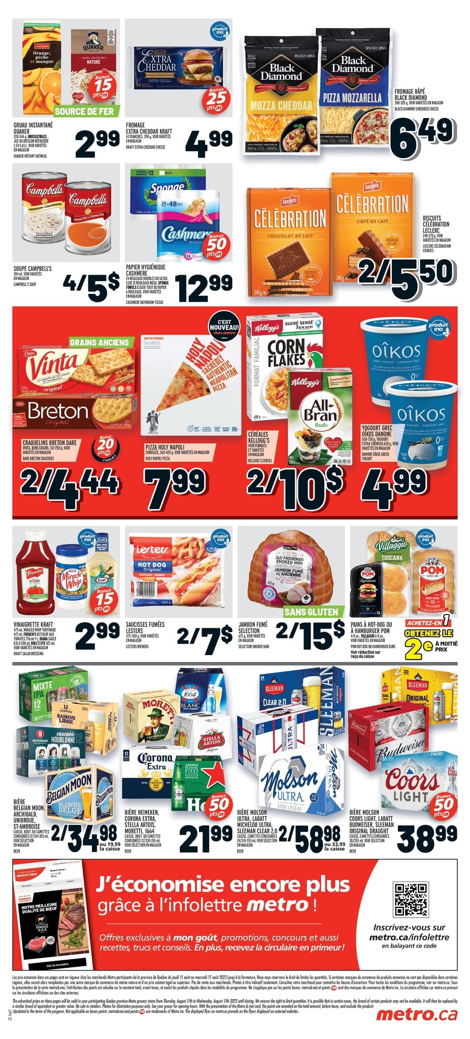 Circulaire METRO Spéciaux, Promotions et Rabais de cette Semaine | Circulaire en ligne