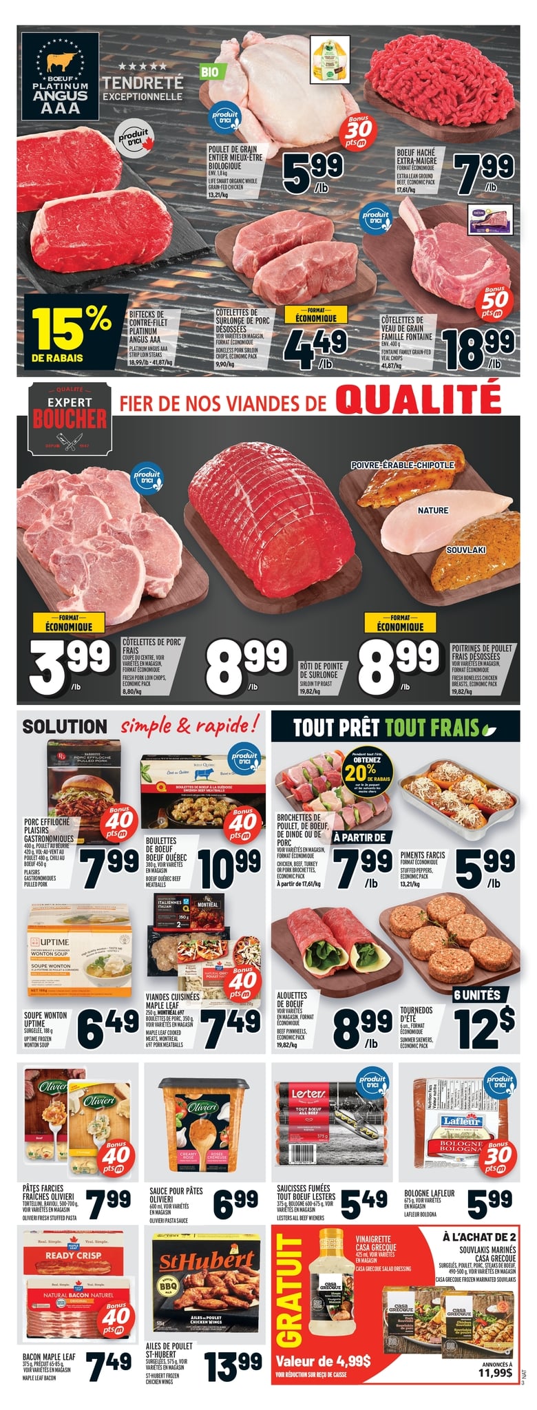 Circulaire METRO Spéciaux, Promotions et Rabais de cette Semaine ...