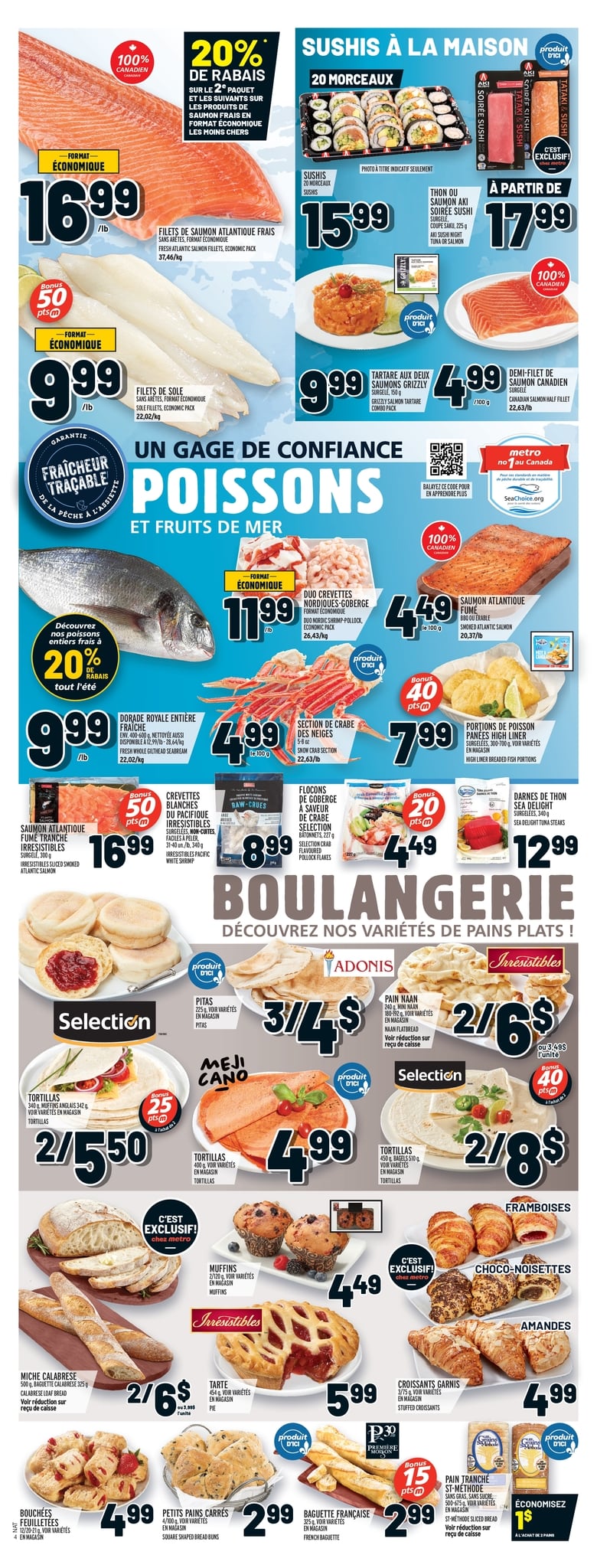 Circulaire METRO Spéciaux, Promotions et Rabais de cette Semaine ...