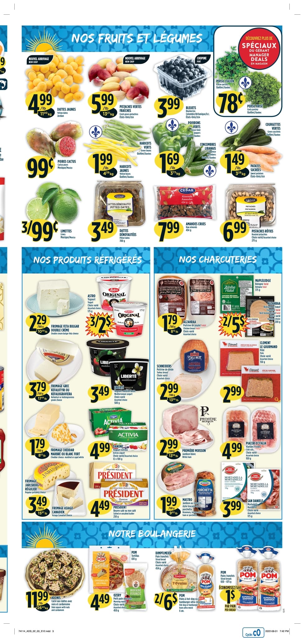 Circulaire de la Semaine Marché Adonis | Circulaire en ligne