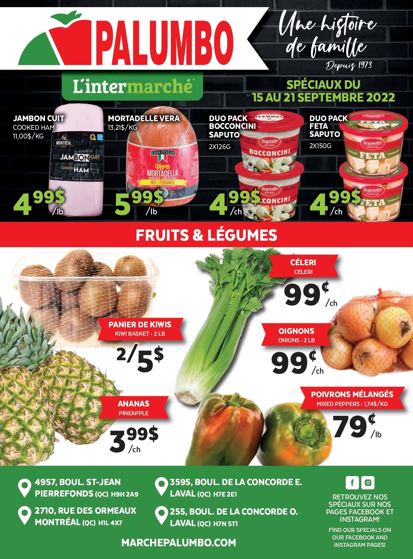 Circulaire Intermarché Palumbo | Circulaire en ligne