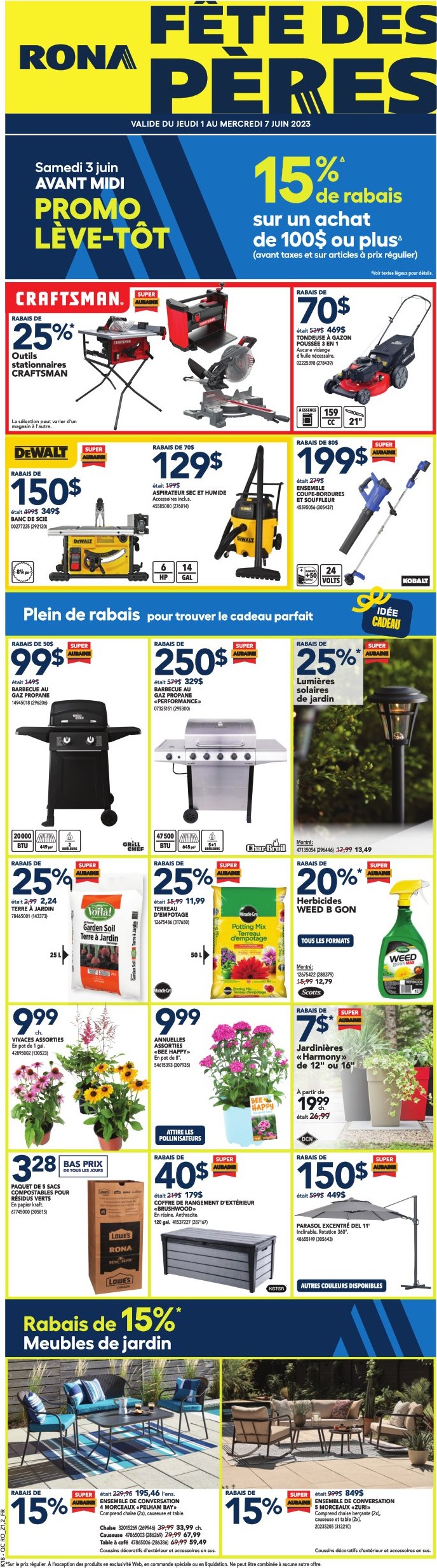 Rona Gatineau Aylmer | Ameublements.ca