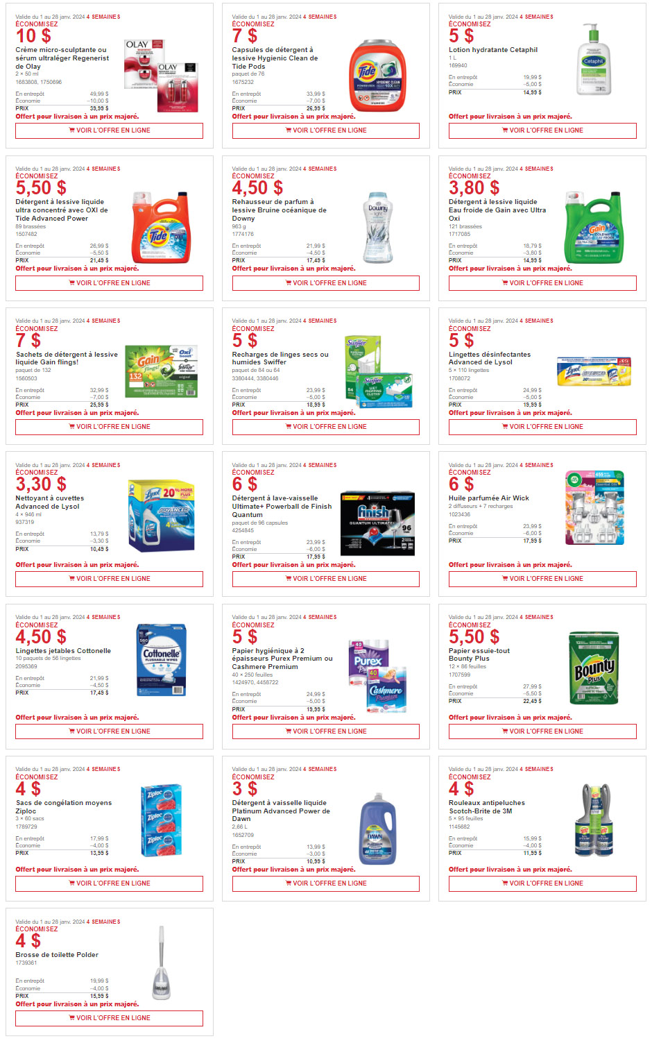 Coupons Rabais Costco De La Semaine Circulaire En Ligne