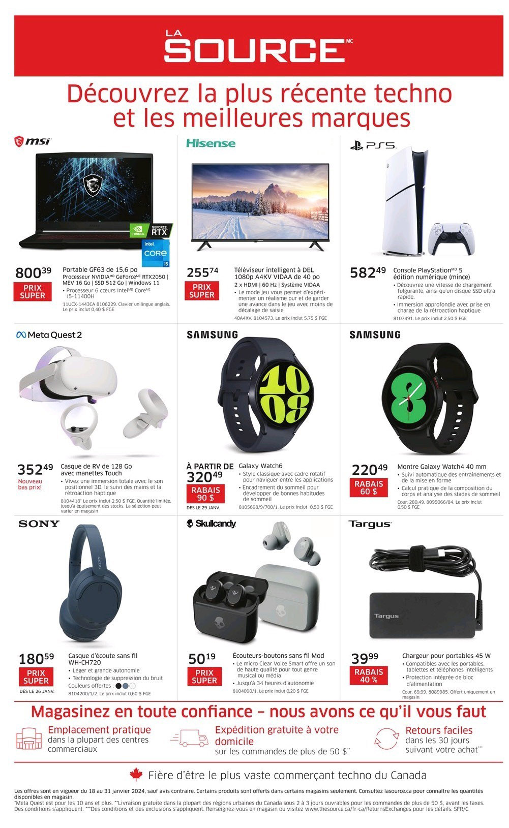 Circulaire La Source Spéciaux Promotions Rabais Semaine | Circulaire en ...