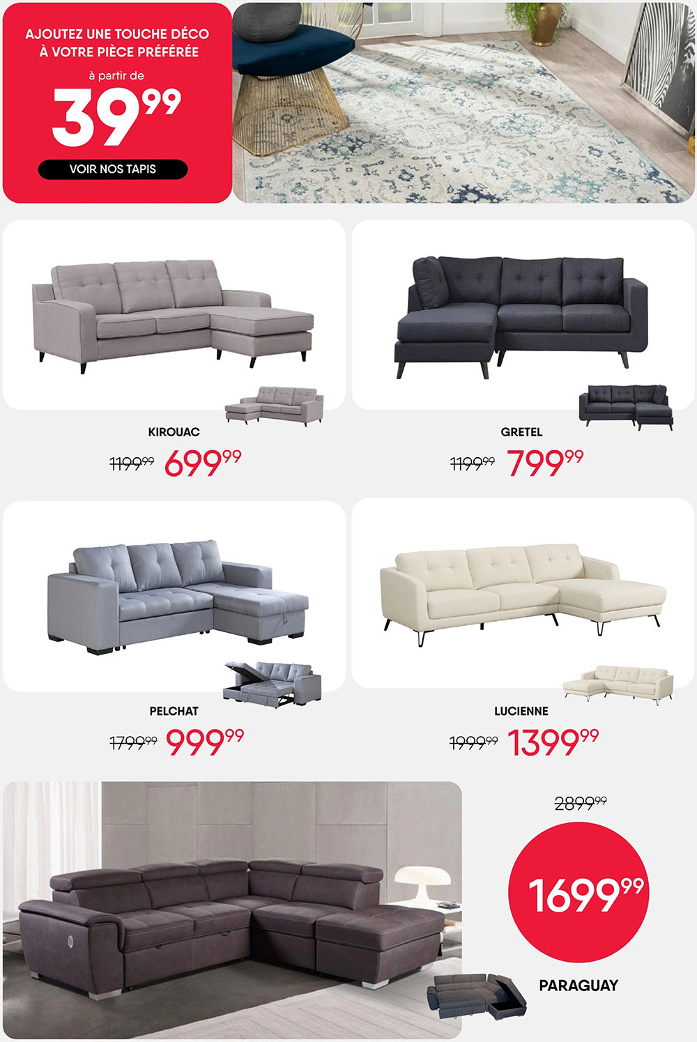 Circulaire Meubles RD Spéciaux, Promotions et Rabais | Circulaire en ligne