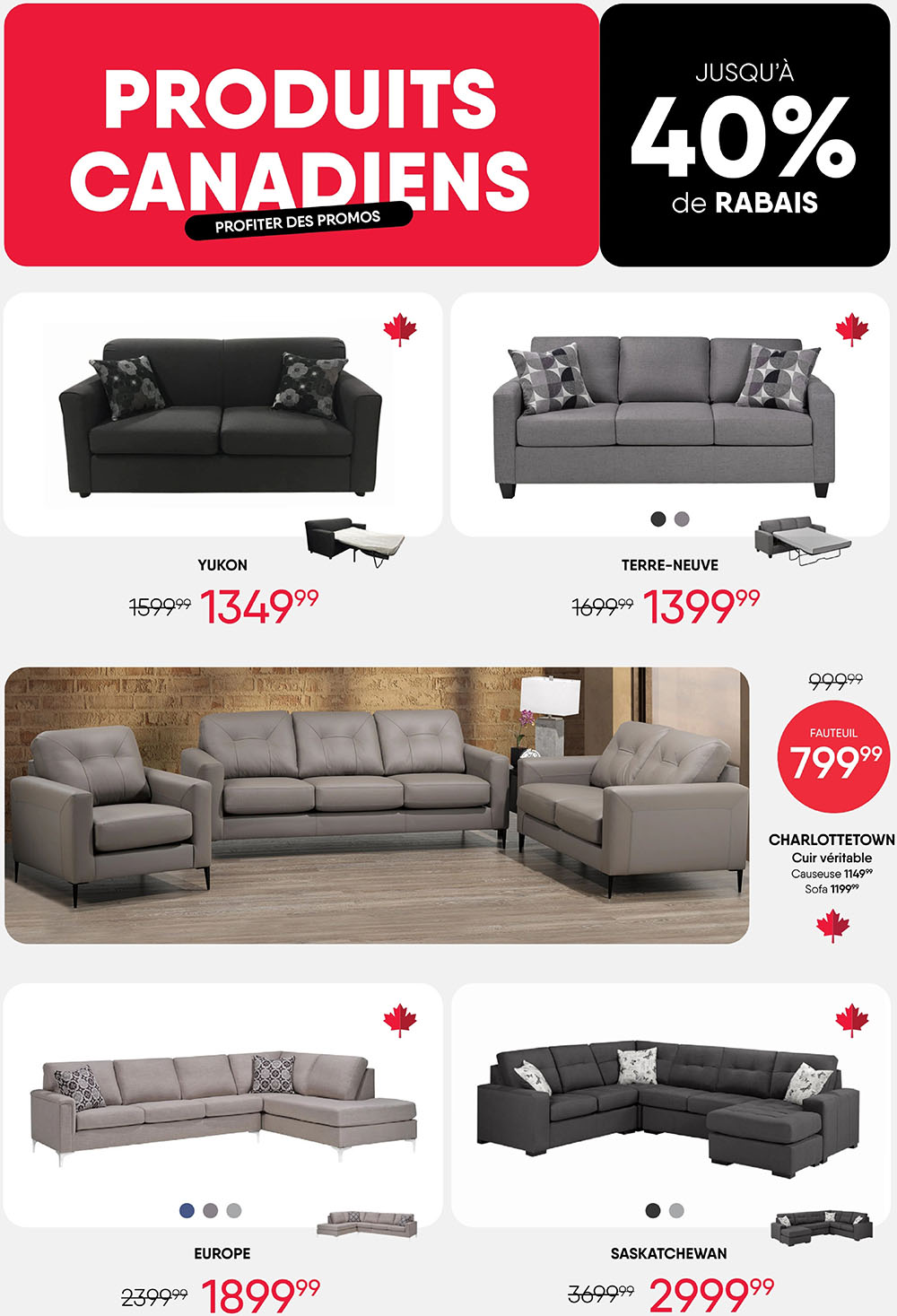 Circulaire Meubles RD Spéciaux, Promotions et Rabais | Circulaire en ligne