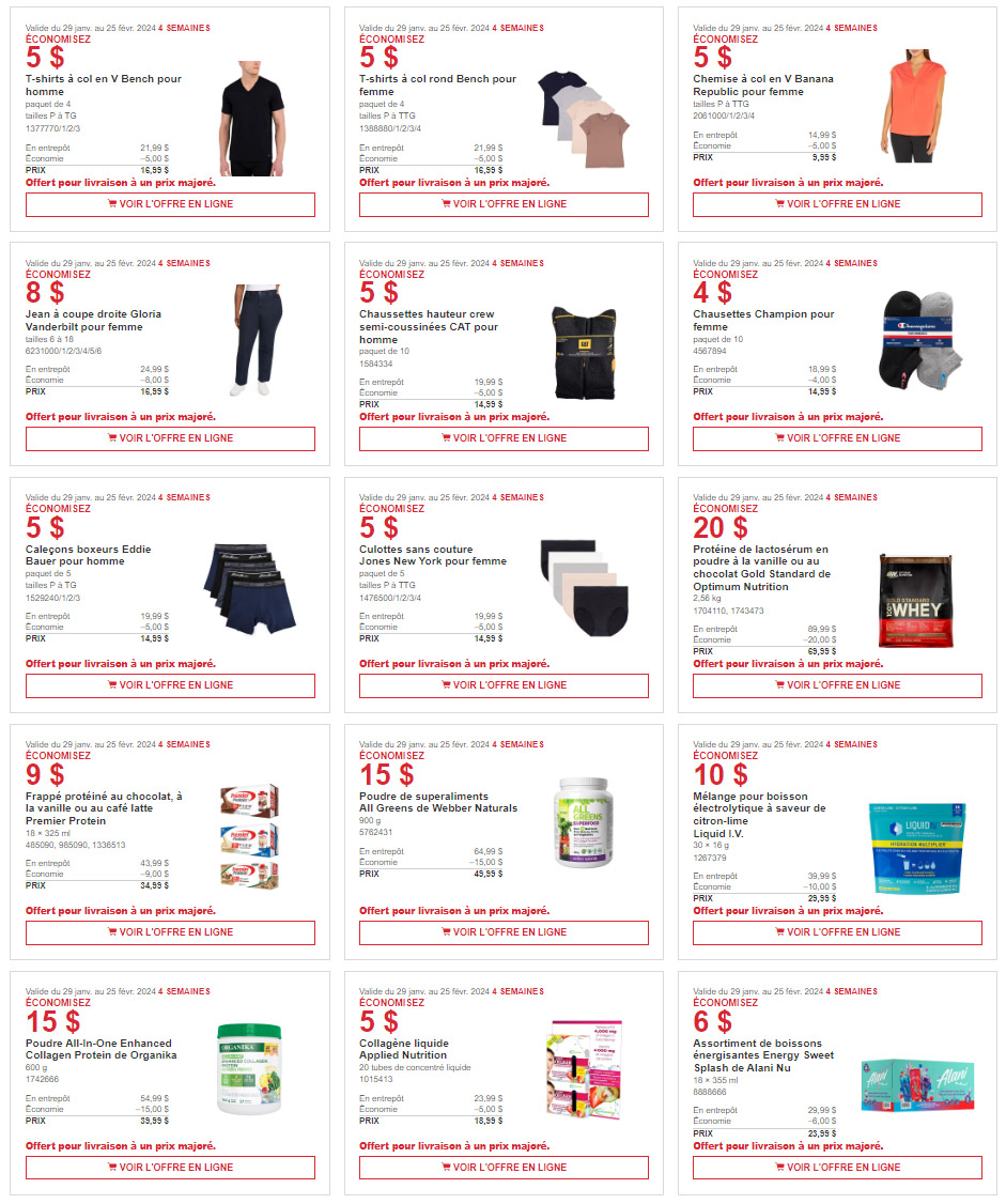 Vendredi Fou Costco | Circulaire en ligne