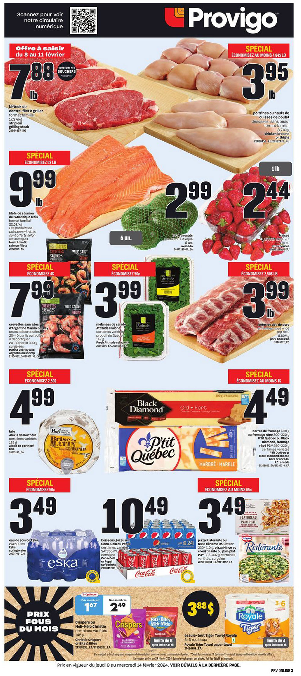 Circulaire Provigo Spéciaux Promotions Rabais Semaine | Circulaire en ligne