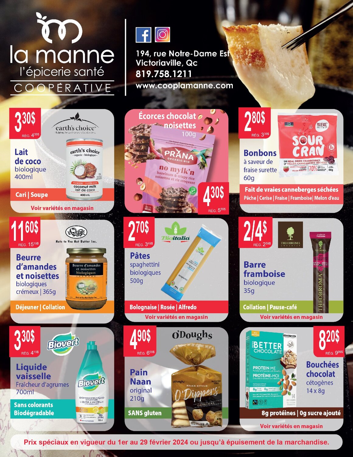 Circulaire Coopérative La Manne | Circulaire en ligne