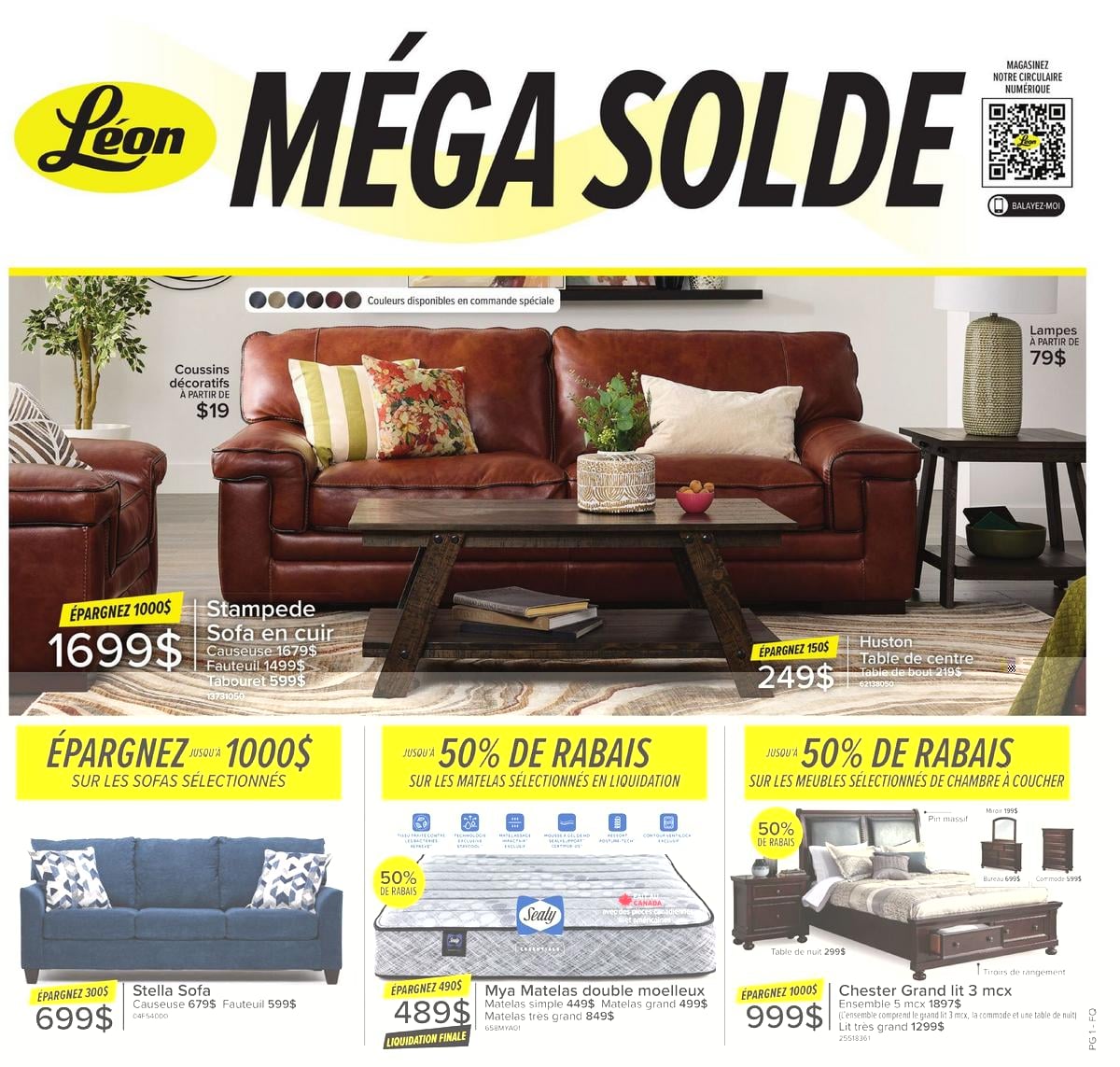 Meubles Léon Québec | Ameublements.ca