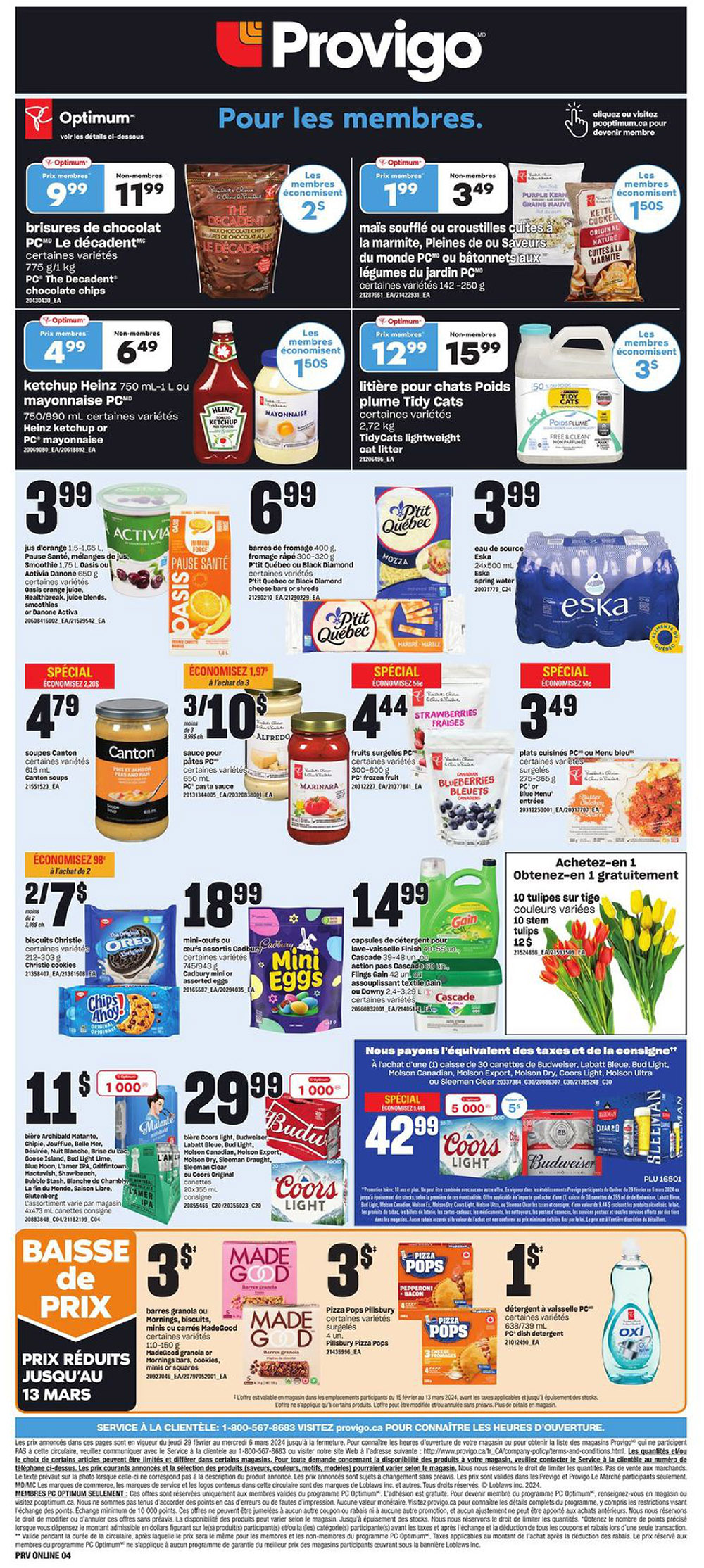 Circulaire Provigo Spéciaux Promotions Rabais Semaine | Circulaire en ligne