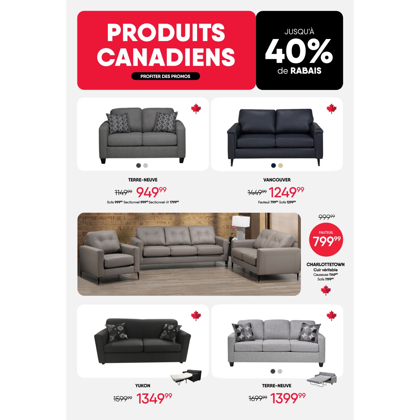 Circulaire Meubles RD Spéciaux, Promotions et Rabais | Circulaire en ligne