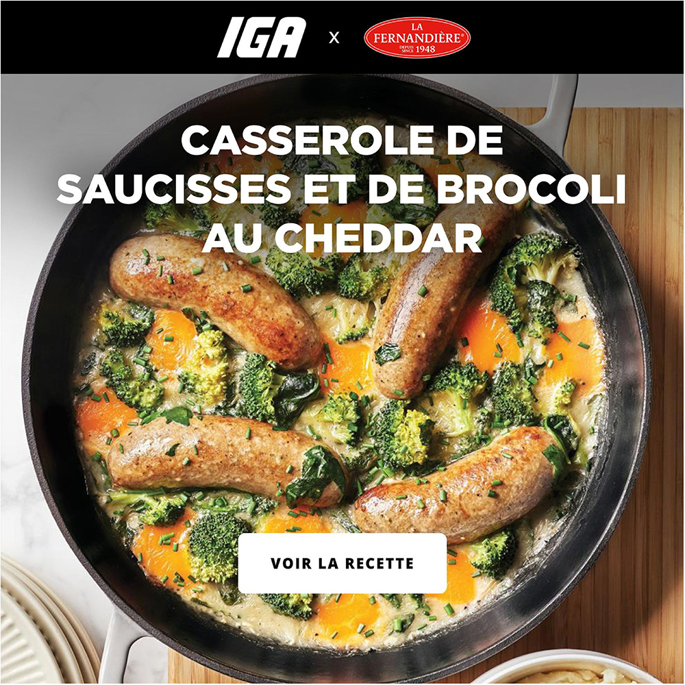 Circulaire IGA Spéciaux Promotions et Rabais d'Épicerie de cette ...