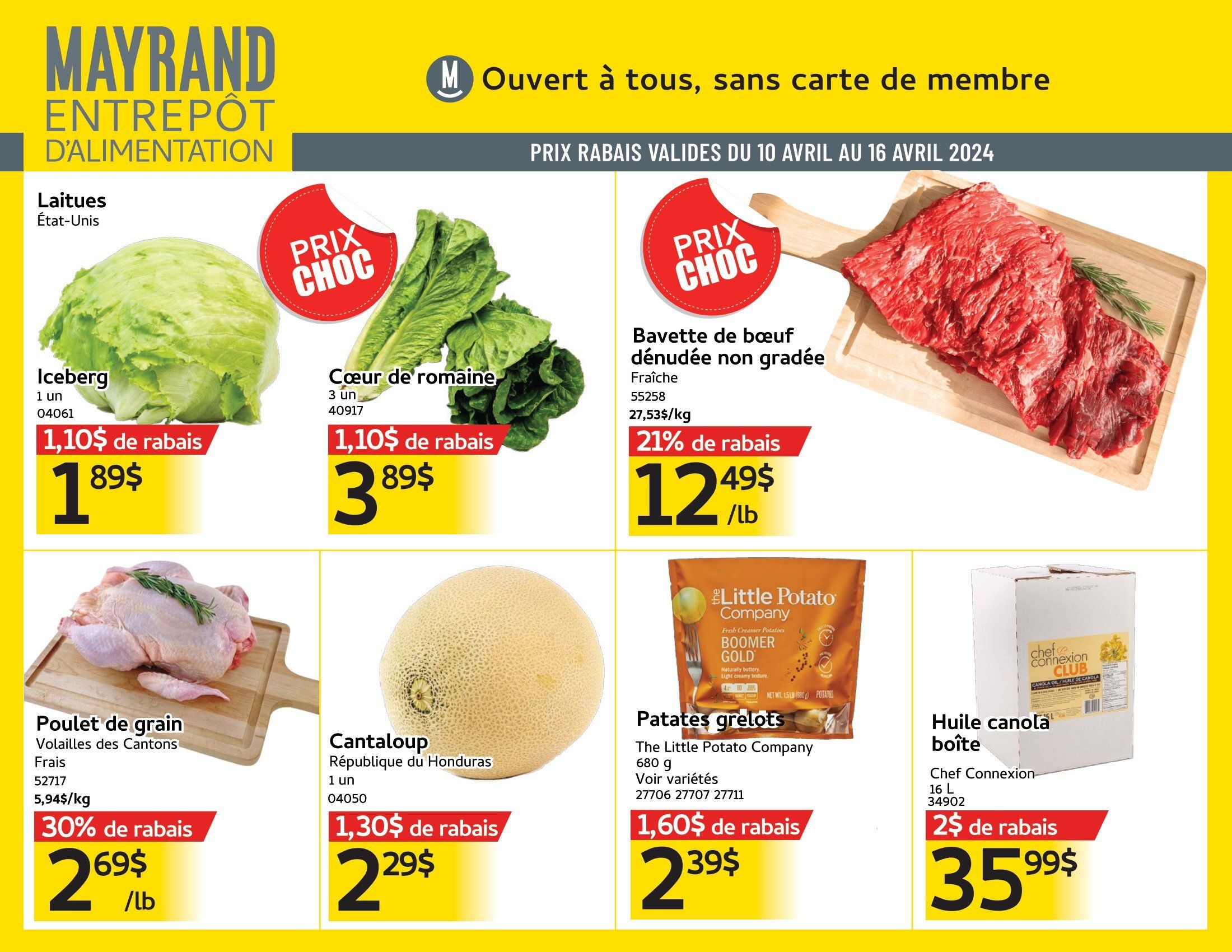 Circulaire de la Semaine Mayrand | Circulaire en ligne