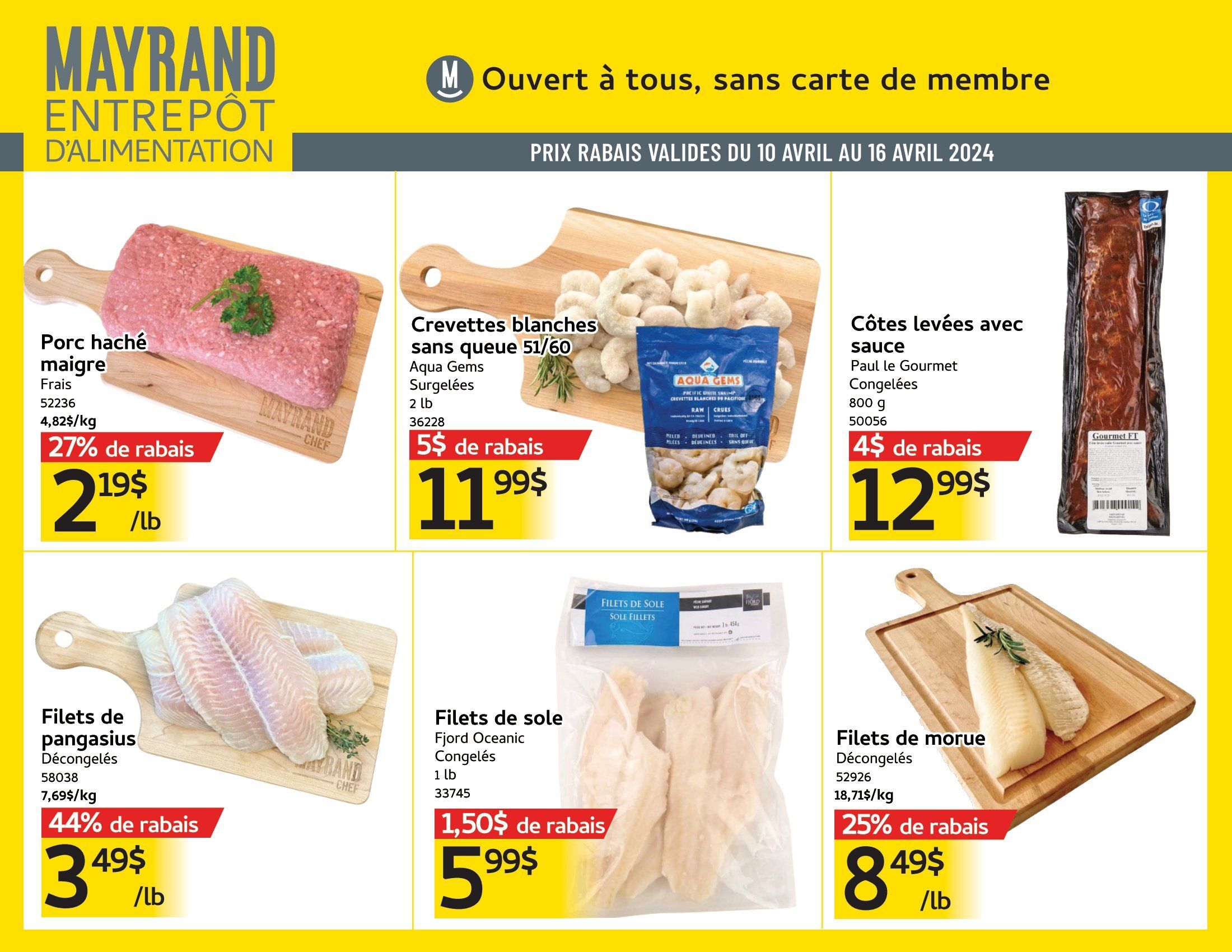 Circulaire de la Semaine Mayrand | Circulaire en ligne