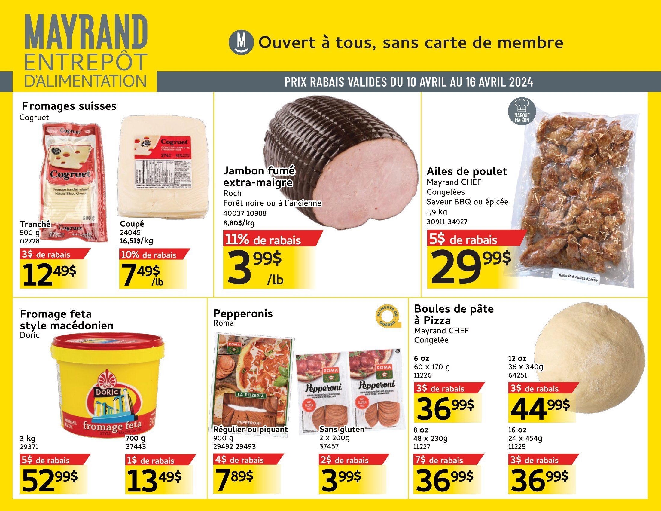 Circulaire de la Semaine Mayrand | Circulaire en ligne