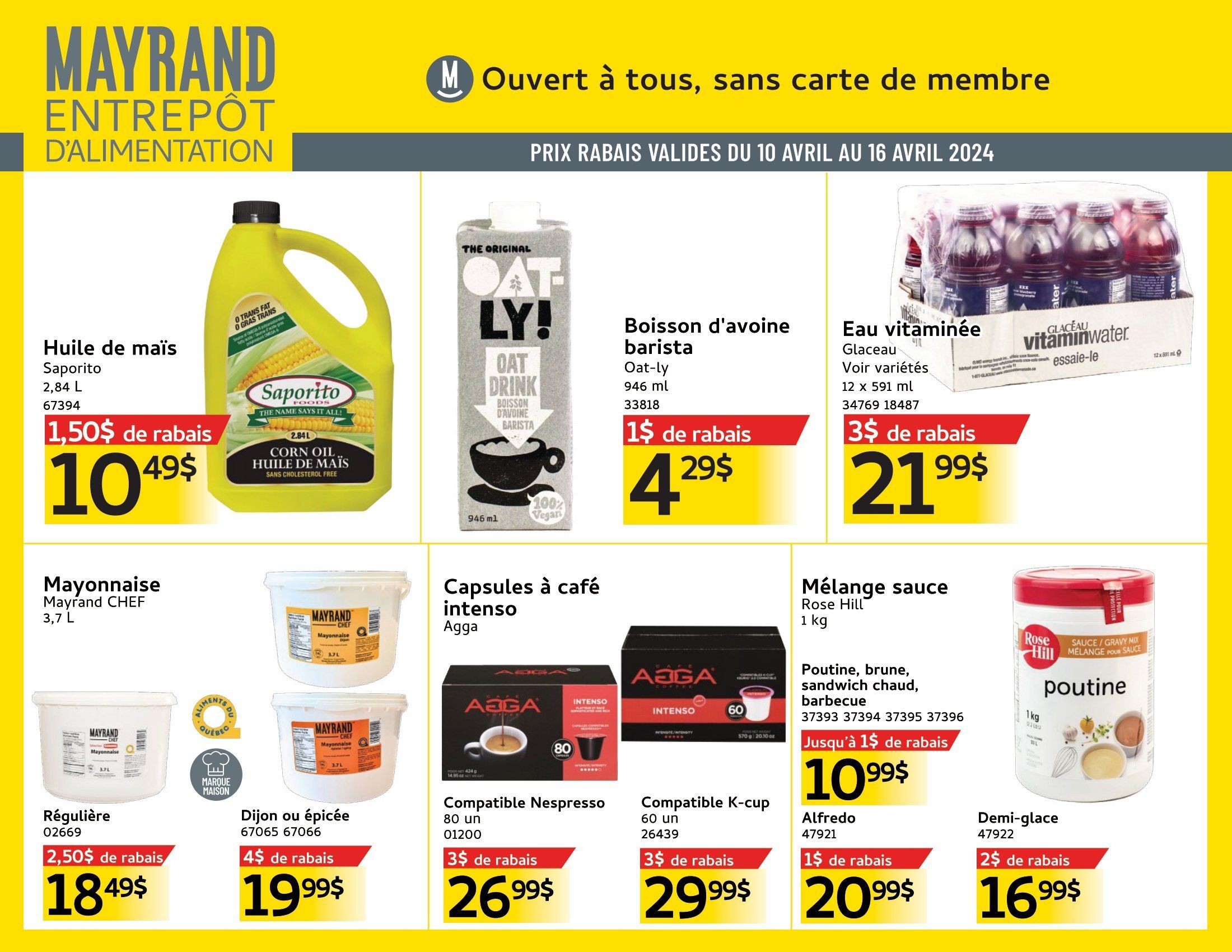 Circulaire de la Semaine Mayrand | Circulaire en ligne