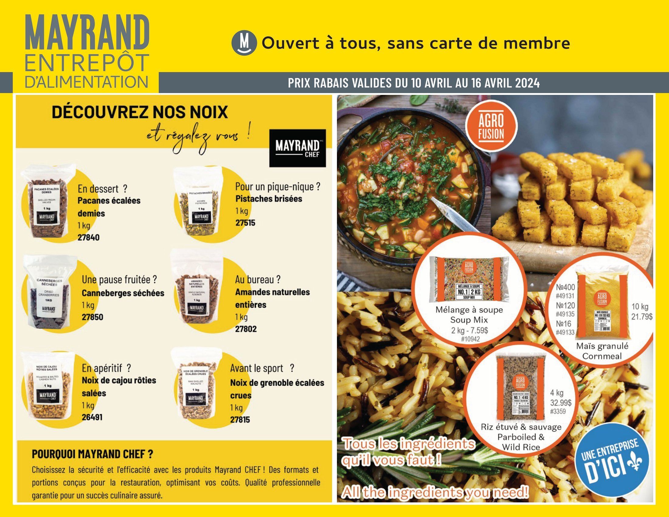 Circulaire de la Semaine Mayrand | Circulaire en ligne