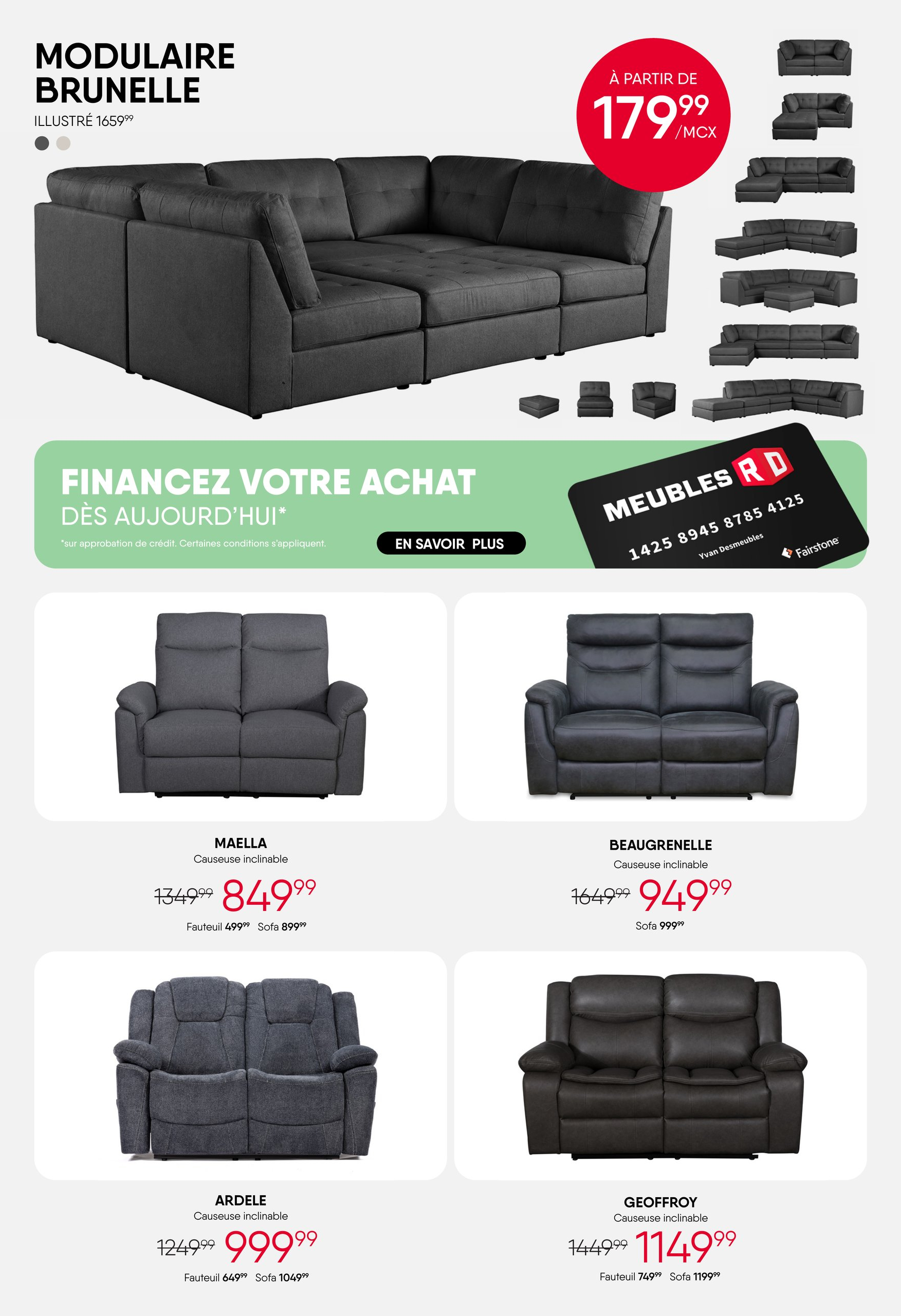 Circulaire Meubles RD Spéciaux, Promotions et Rabais | Circulaire en ligne
