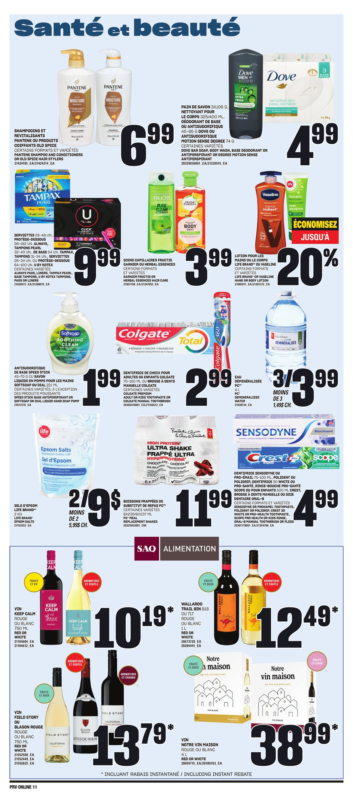 Circulaire Provigo Spéciaux Promotions Rabais Semaine | Circulaire en ligne