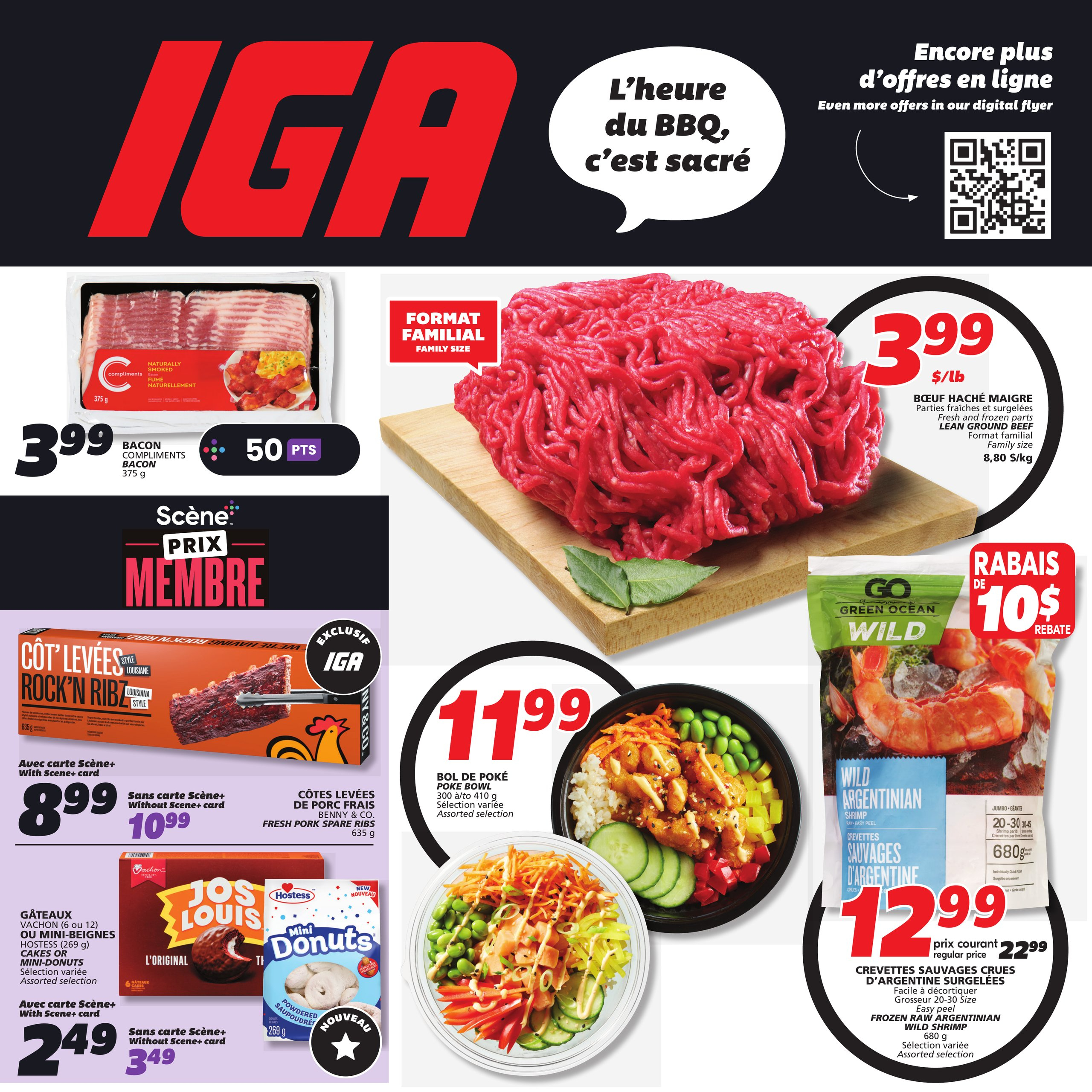 Circulaire IGA Spéciaux Promotions et Rabais d'Épicerie de cette Semaine | Circulaire en ligne